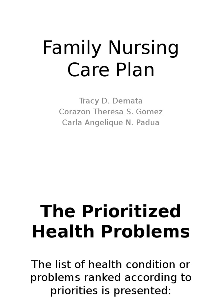 Family Nursing Care Plan for Malaria Risks | PDF | Nursing | Safety