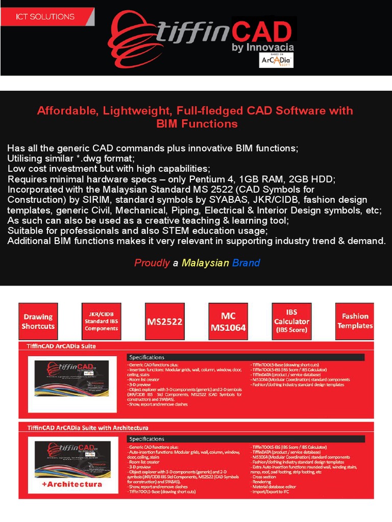 Affordable CAD Software with BIM Features | PDF