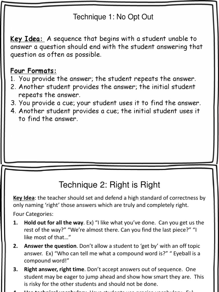 Tlac Techniques | Download Free PDF | Classroom | Educational Assessment