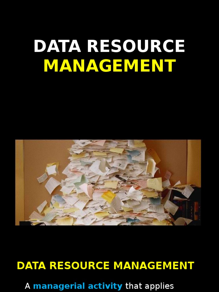 Data Resource Management | PDF | Sql | Databases