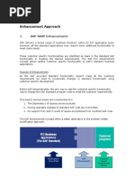 20-Enhancements in SAP | PDF | Subroutine | Menu (Computing)