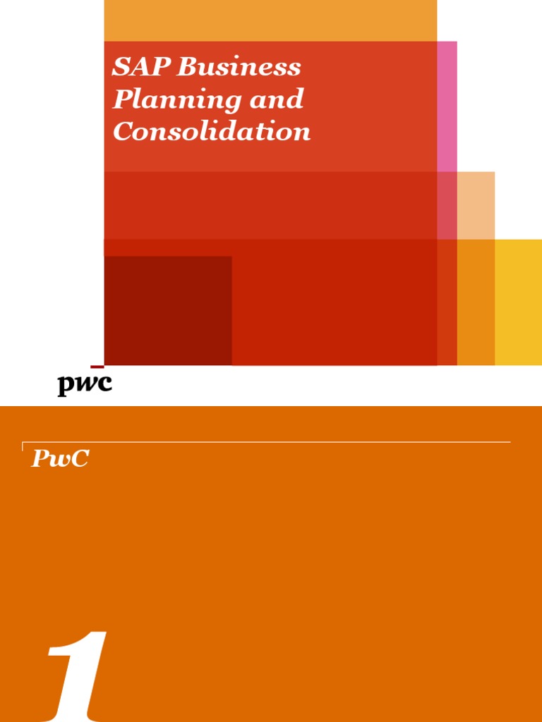 PWC Business Planning and Consolidation | PDF | Sap Se | Planificación ...