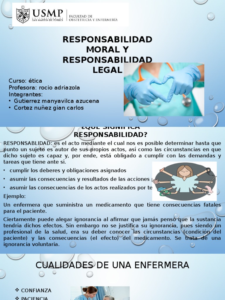 Qué Significa Responsabilidad | PDF | Enfermería | Bienestar