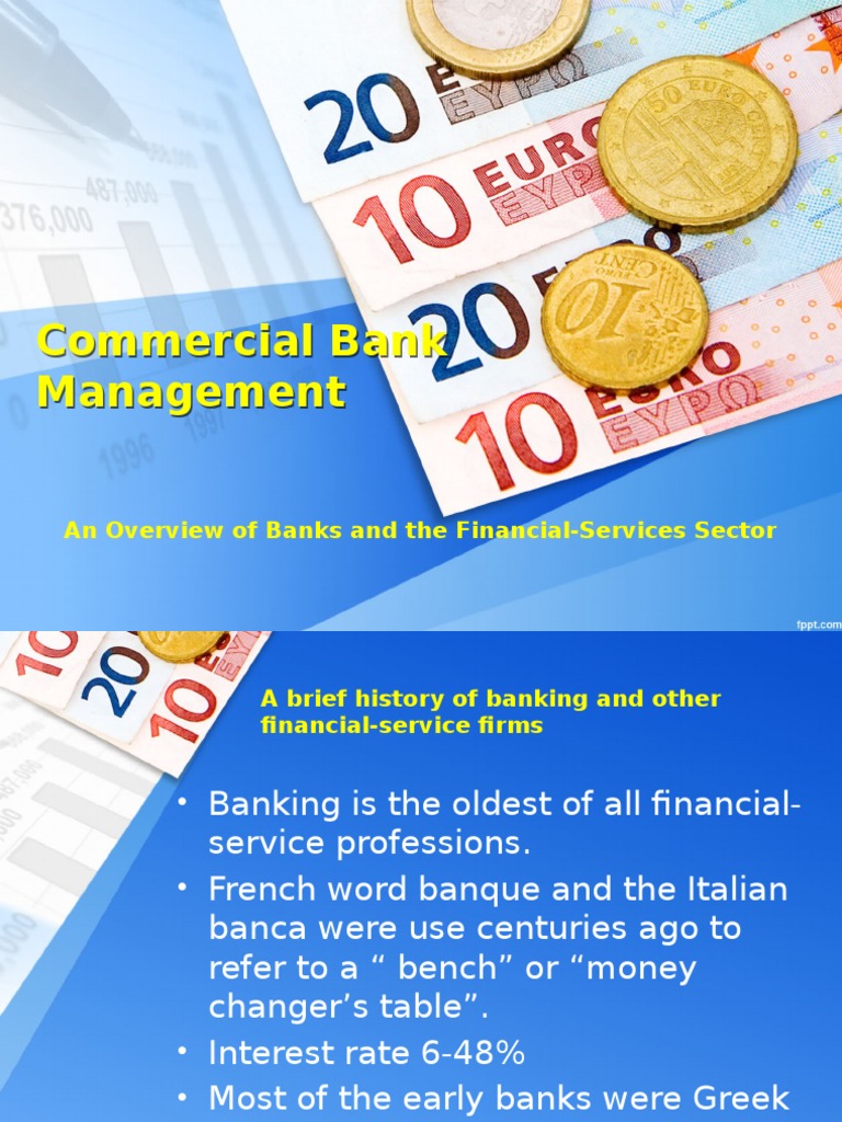 Overview of Commercial Bank Management | PDF | Banks | Credit (Finance)