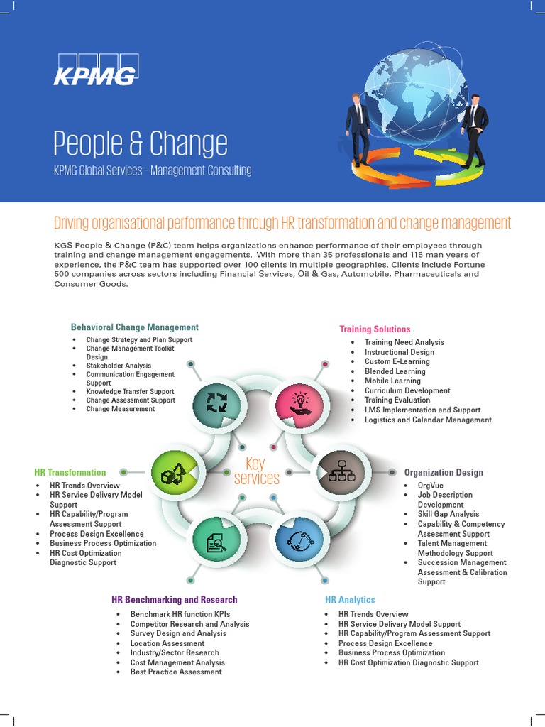 KPMG - Management Consulting(P&C) | Change Management | Competence ...