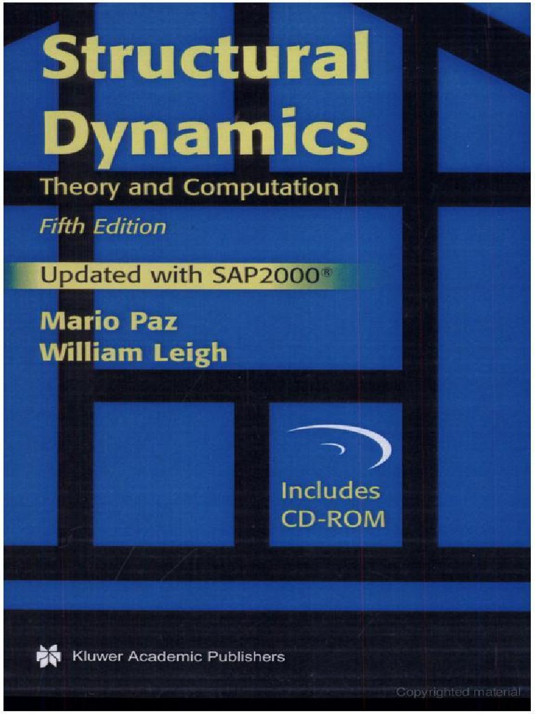 Structural Dynamics Mario Paz | PDF