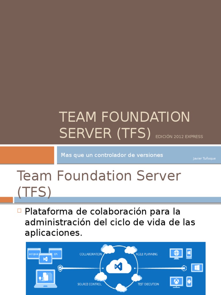 Tutorial Team Foundation Server | PDF | Archivo de computadora ...