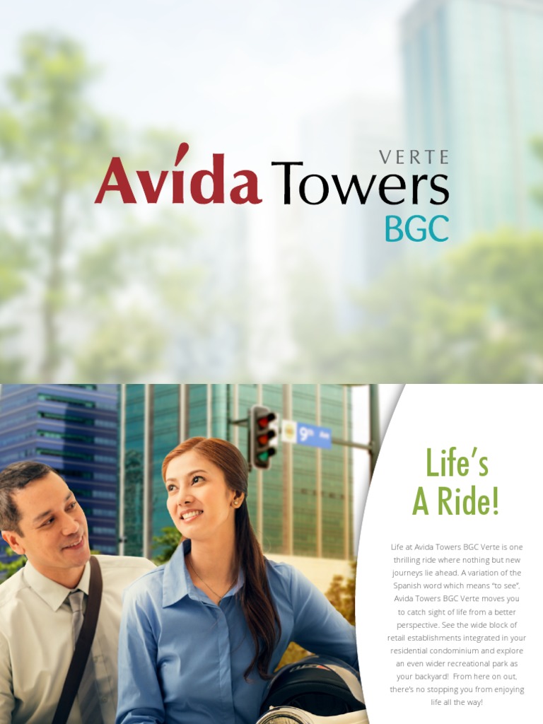AVIDA Towers BGC Verte Presentation | PDF | Building | Building Engineering