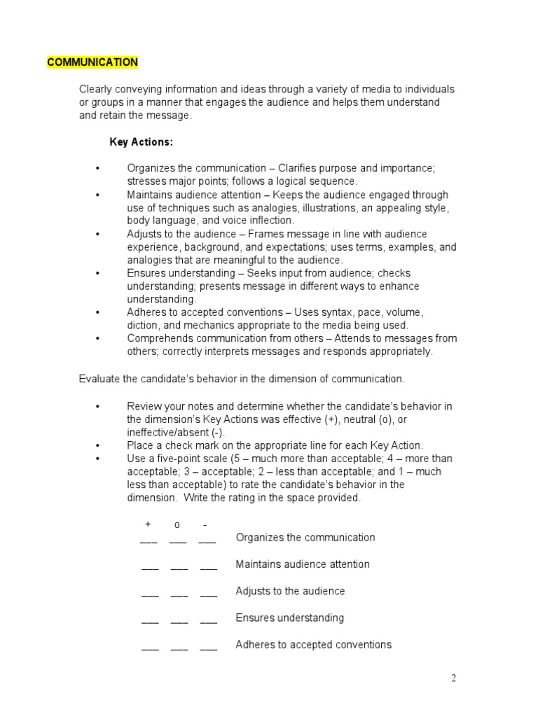 Behavioral Situational Based Interview Questions | Interpersonal ...