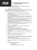 ASQ3 - 22 Month-Questionnaire | PDF