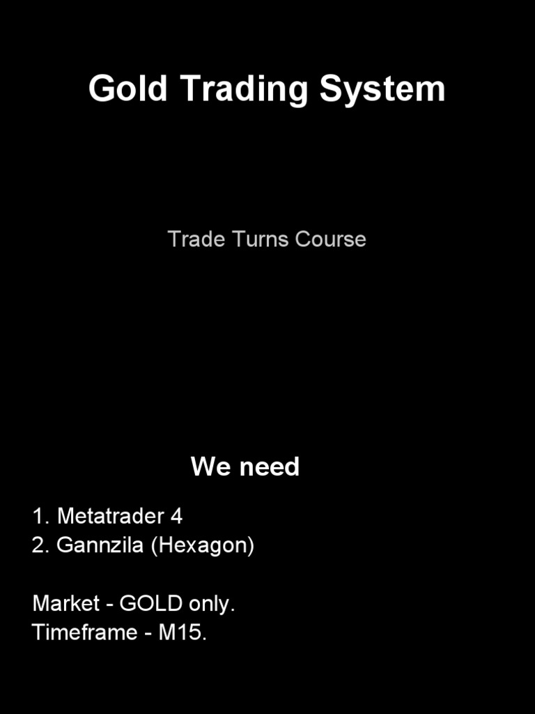 Gold Trading System M15 | PDF