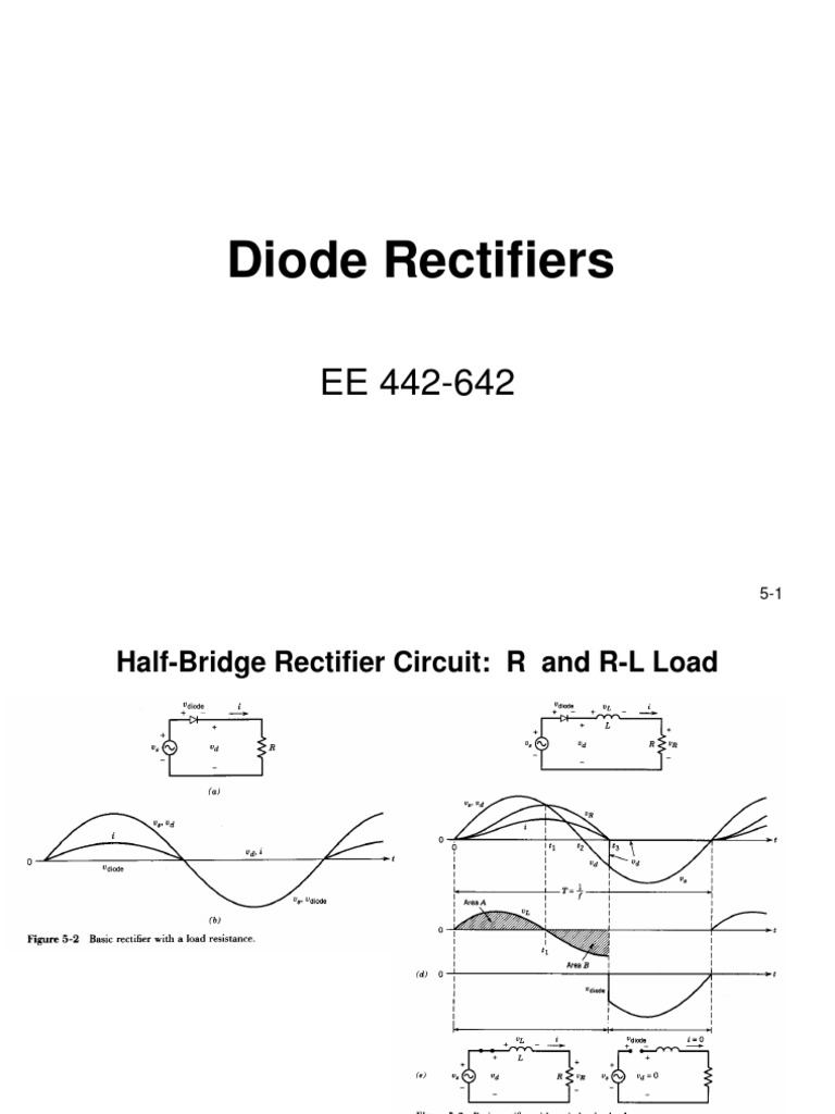 Diode Rectifiers | PDF | Rectifier | Direct Current