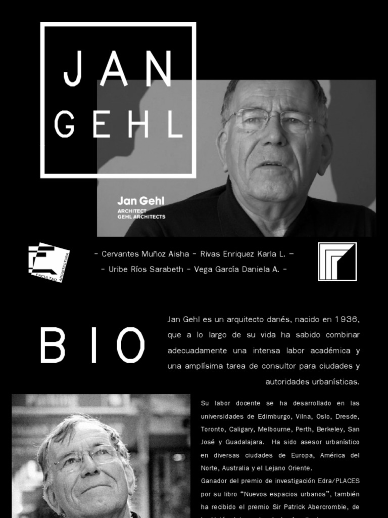Jan Gehl | PDF | Peatonal