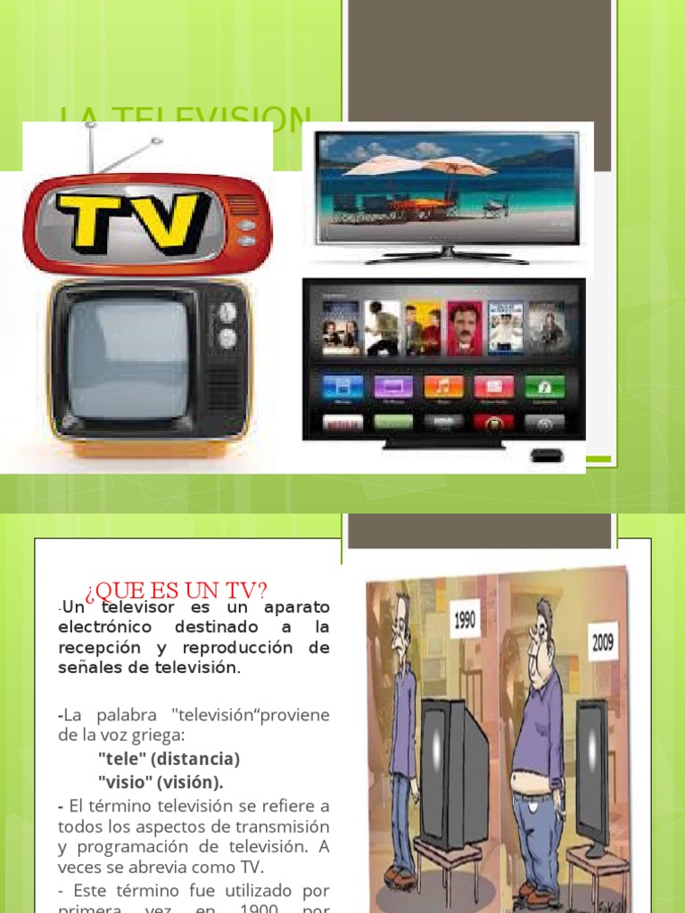Historia y evolución de la televisión | PDF | Ciencias sociales ...