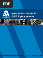 Fabrication of GRE Piping PDF | PDF | Adhesive | Pipe (Fluid Conveyance)