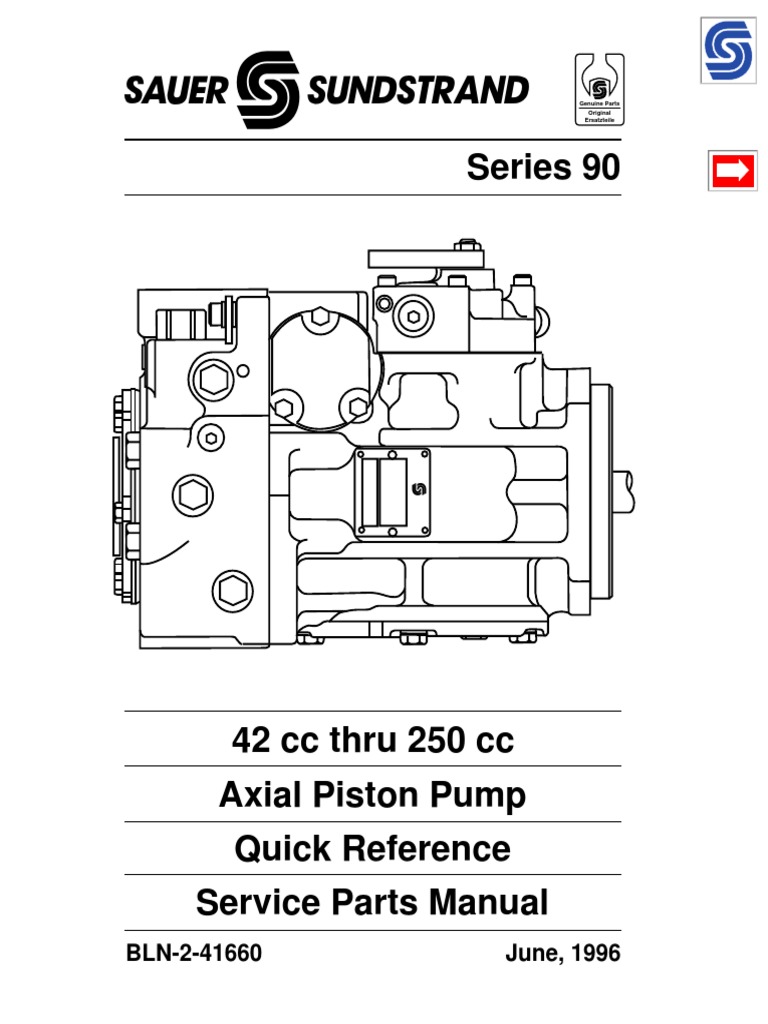 Sundstrand 23 Series Pump Manual | PDF