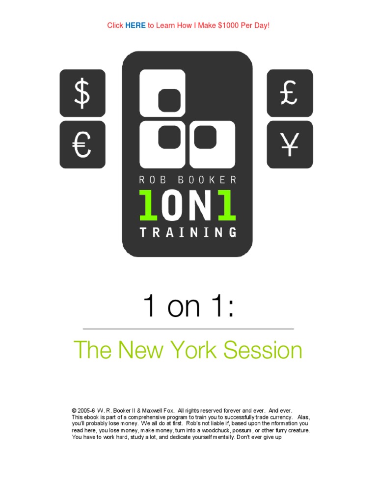 The NY Session | PDF | United States Dollar | Economies