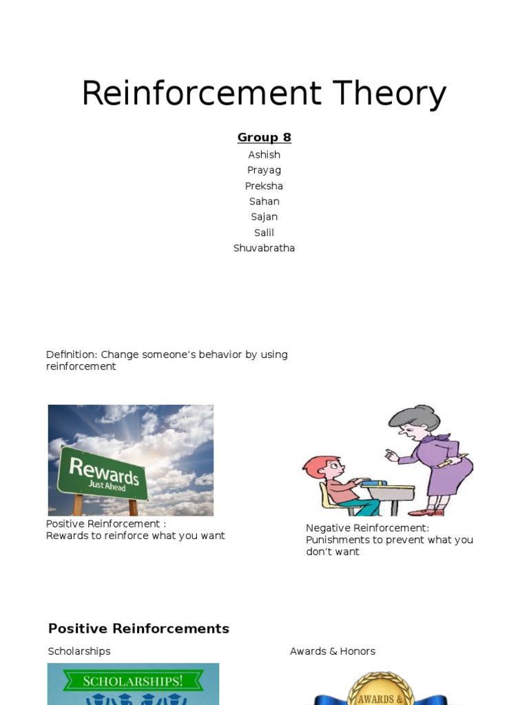 Reinforcement Theory | PDF