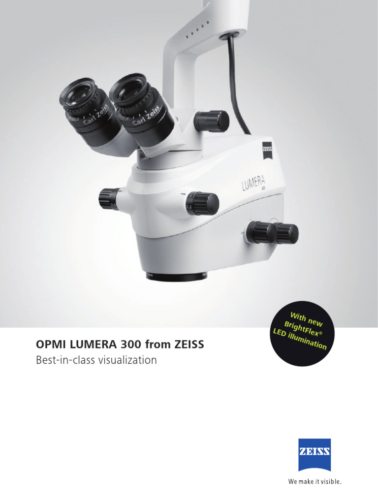 Opmi Lumera 300 From Zeiss: Best-In-Class Visualization | PDF | Optics ...