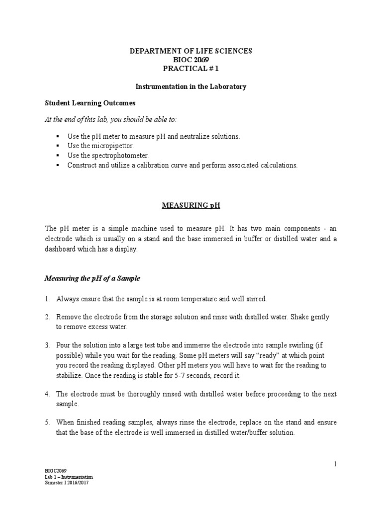 Enzyme Flow Chart and Lab Procedures | PDF