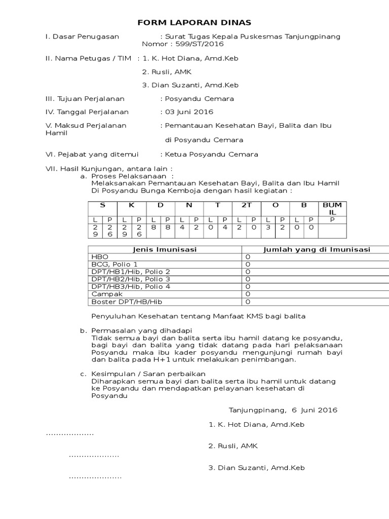 LPD BOK Posyandu Cemara | PDF