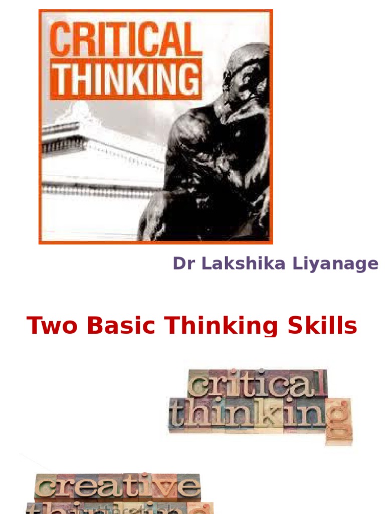 Critical Thinking | Download Free PDF | Critical Thinking | Creativity