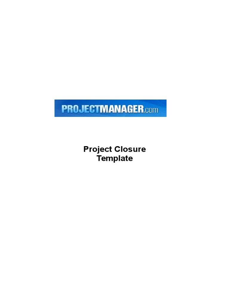 5.project Closure Template | PDF | Email | Stakeholder (Corporate)