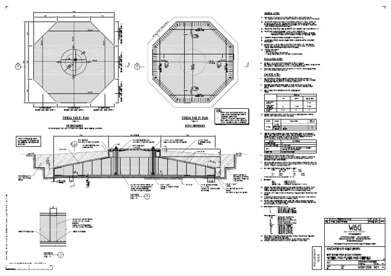 Wind Generator Foundation Plan | PDF