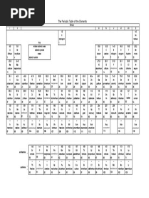 Igcse Periodic Table | PDF | Periodic Table | Metals