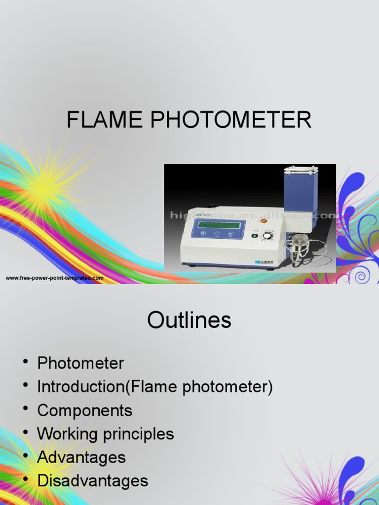 Flame Photometer: Principles & Uses | PDF | Emission Spectrum | Optics