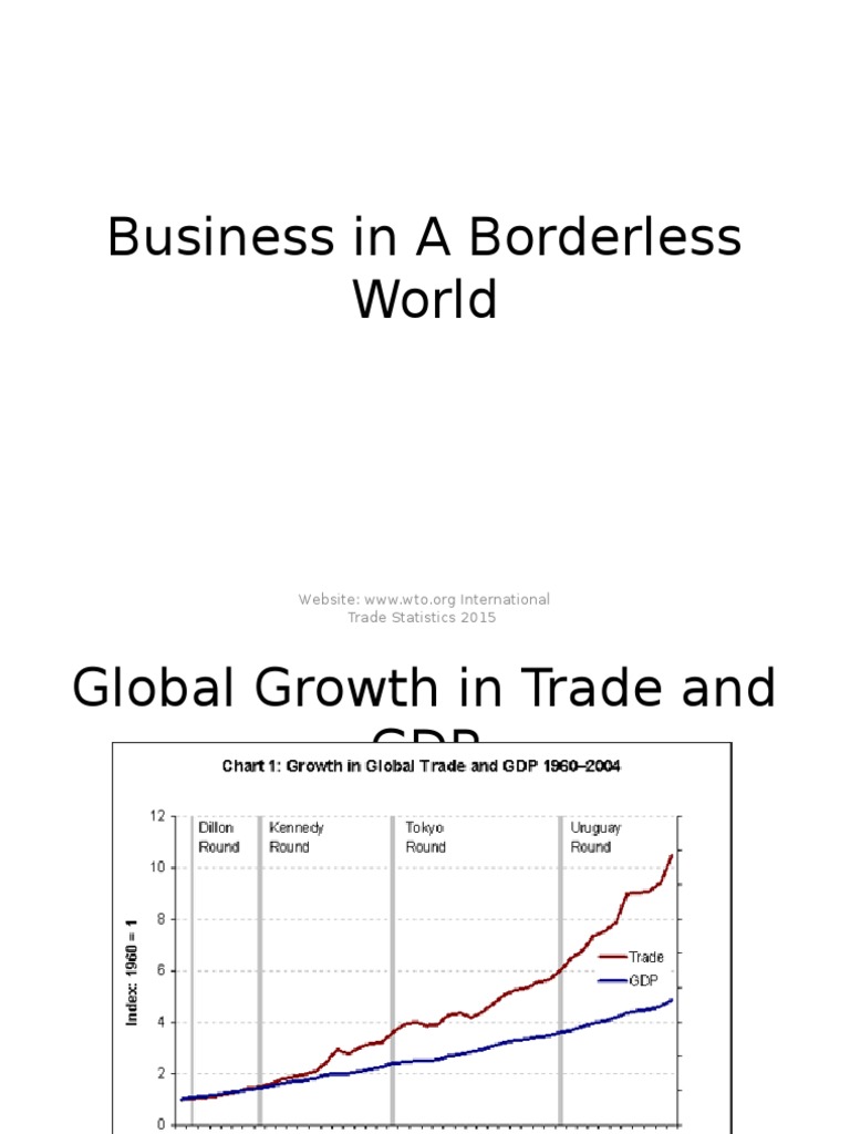 Business in A Borderless World | PDF | North American Free Trade ...
