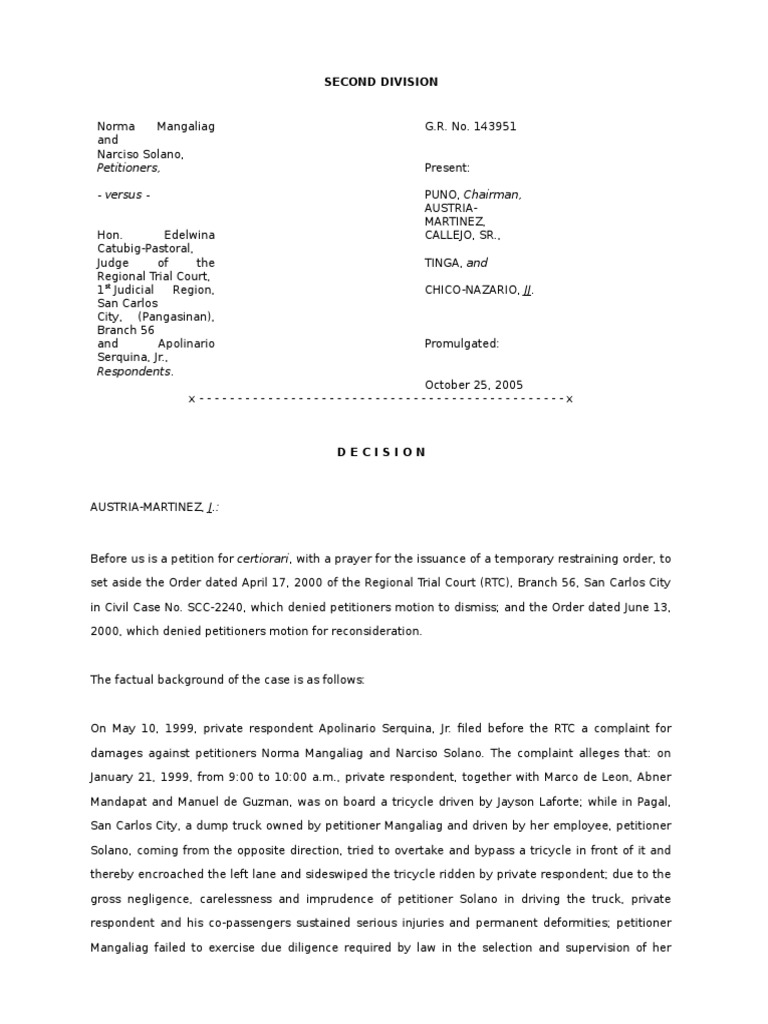 Civpro Cases 2 | PDF | Lawsuit | Damages