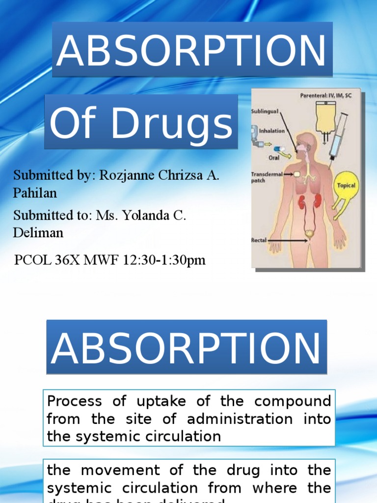 Absorption | PDF | Cell Membrane | Osmosis