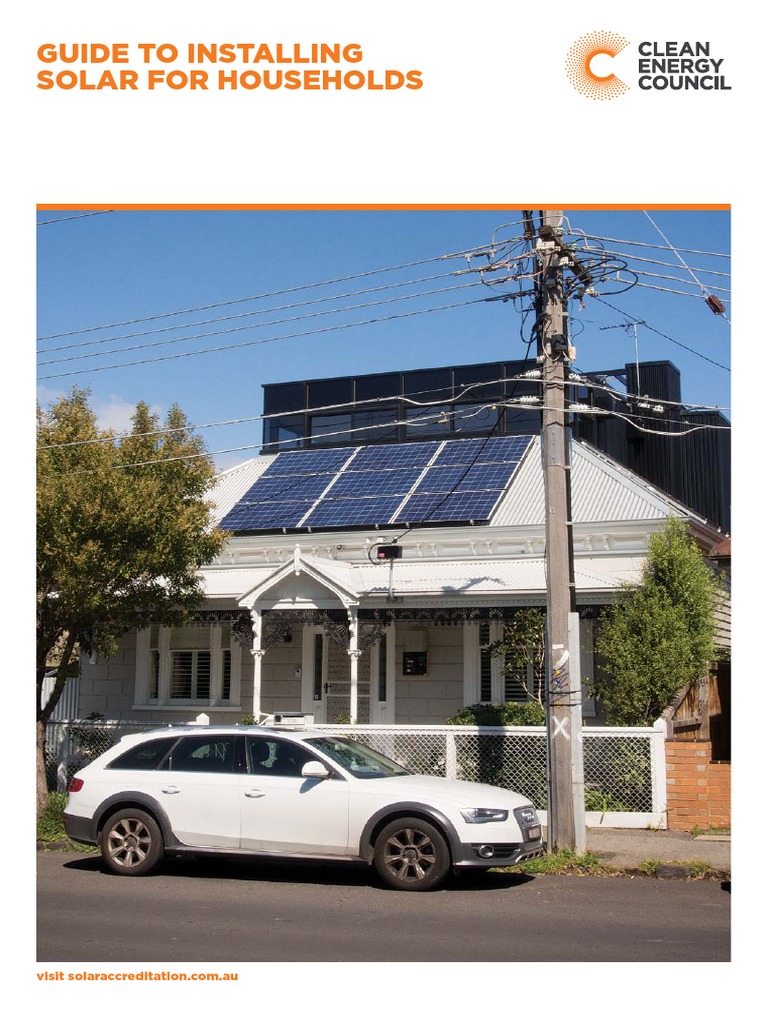 Guide To Installing Solar PV For Households | PDF | Photovoltaics ...