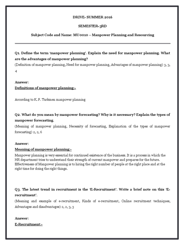 Mu0010 - Manpower Planning and Resourcing-mu0011-Mu0012-Mu0013-Human ...