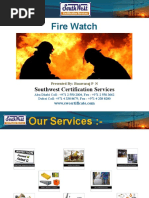 Fire Watch Training | PDF | Fires | Fire Safety