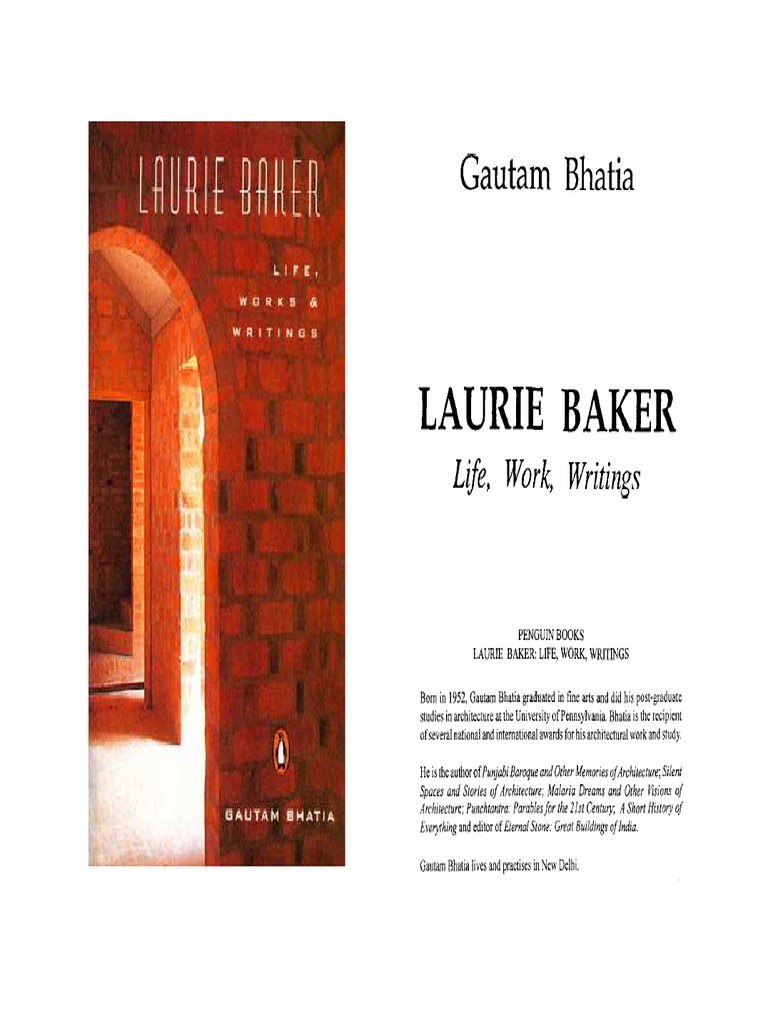 Laurie Baker by Gautam Bhatia | PDF
