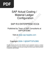SAP CO Template Allocation Exmple | PDF