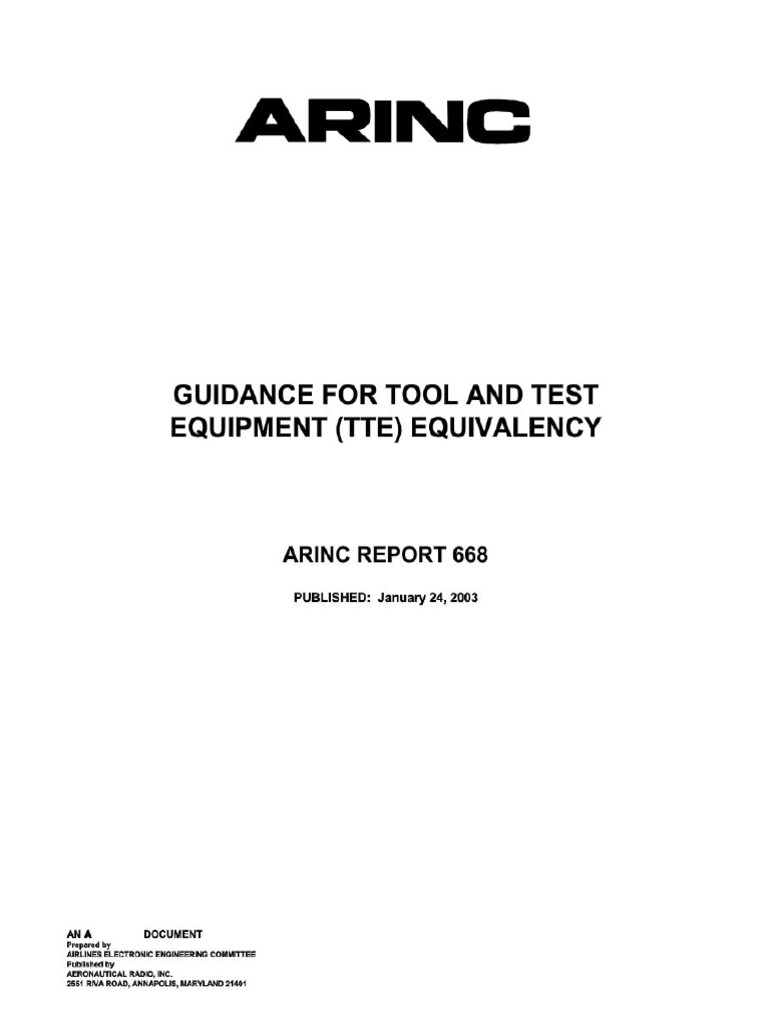 Arinc 668 | PDF