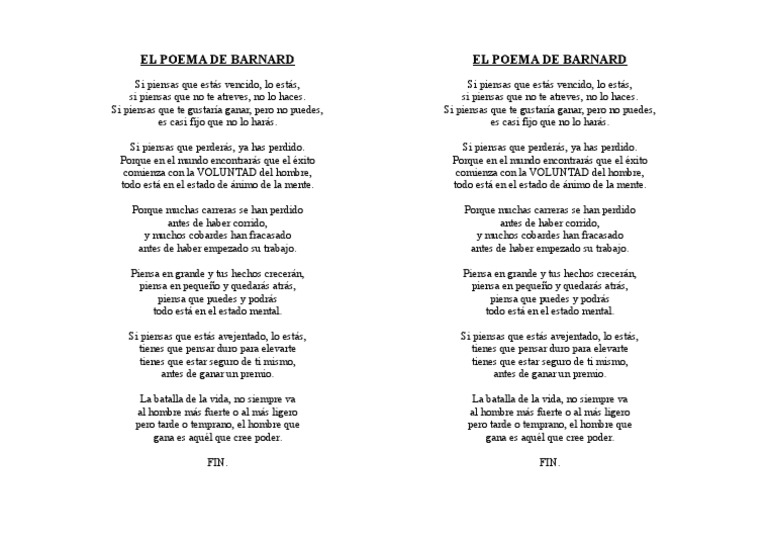 El Poema de Barnard