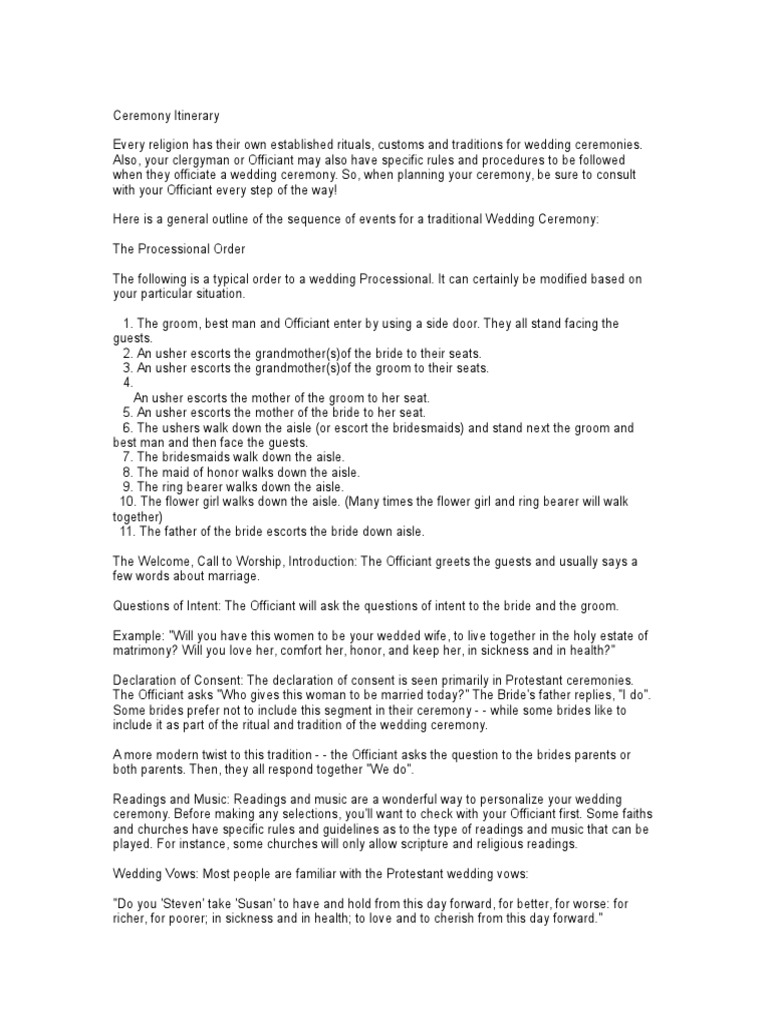 Wedding declaration of intent samples 60 photos - Astyledwedding.com