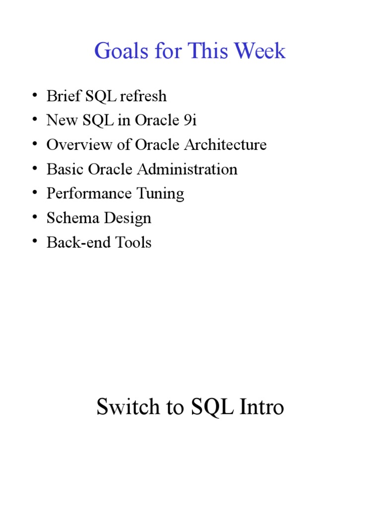 Oracle Architecture | PDF | Oracle Database | Database Schema
