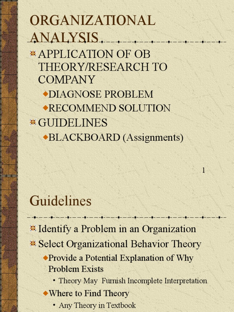 Organizational Analysis MGT 320 Arizona State University | PDF ...