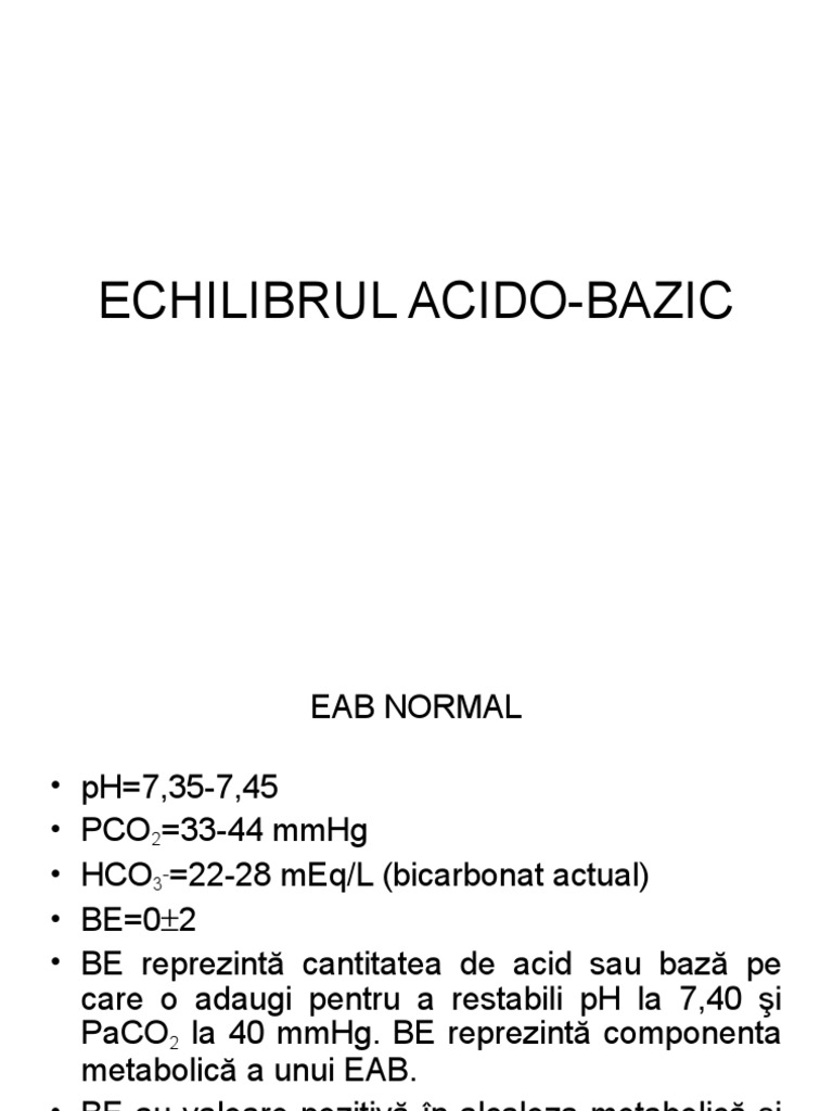 Echilibrul Acido-Bazic Dieta | PDF