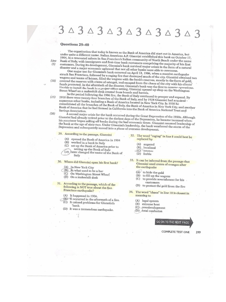 13-Reading Section Answered | PDF | Standardized Tests | Qualifications