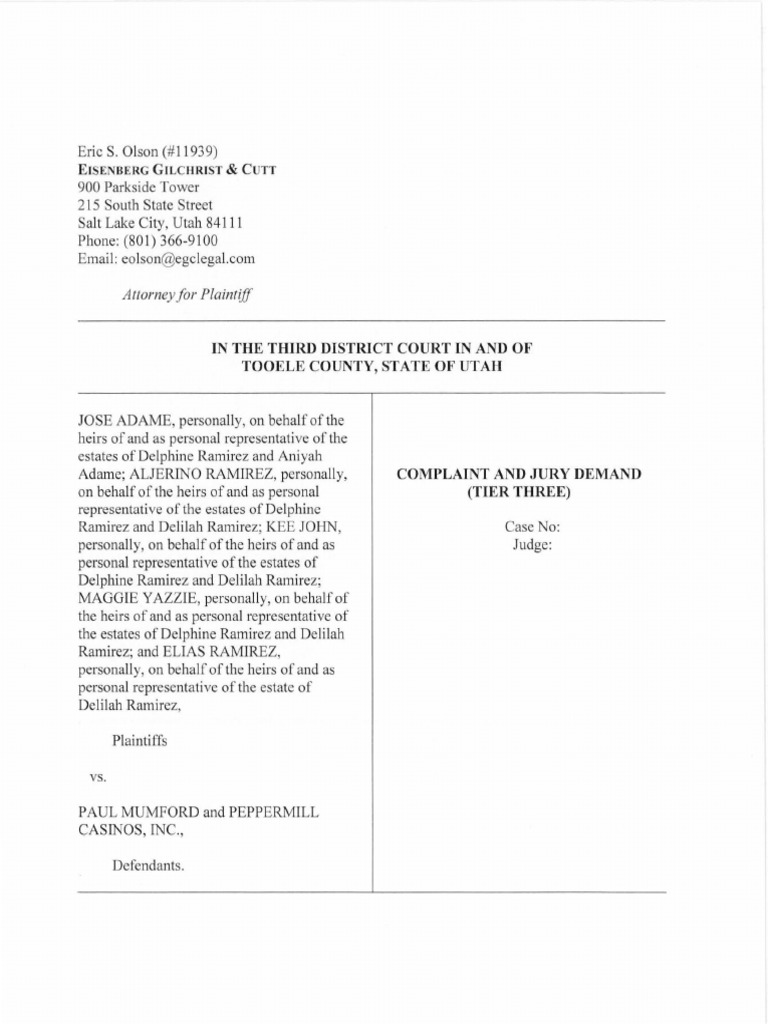 Lawsuit | PDF | Negligence | Vicarious Liability