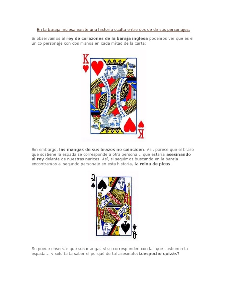 La Baraja Inglesa | PDF