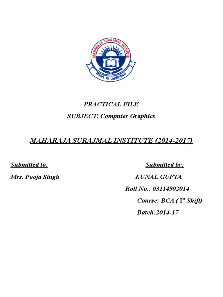 Computer Graphics File | PDF