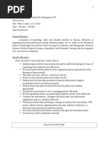 General and Specific Objectives | PDF | Health Care | Nursing