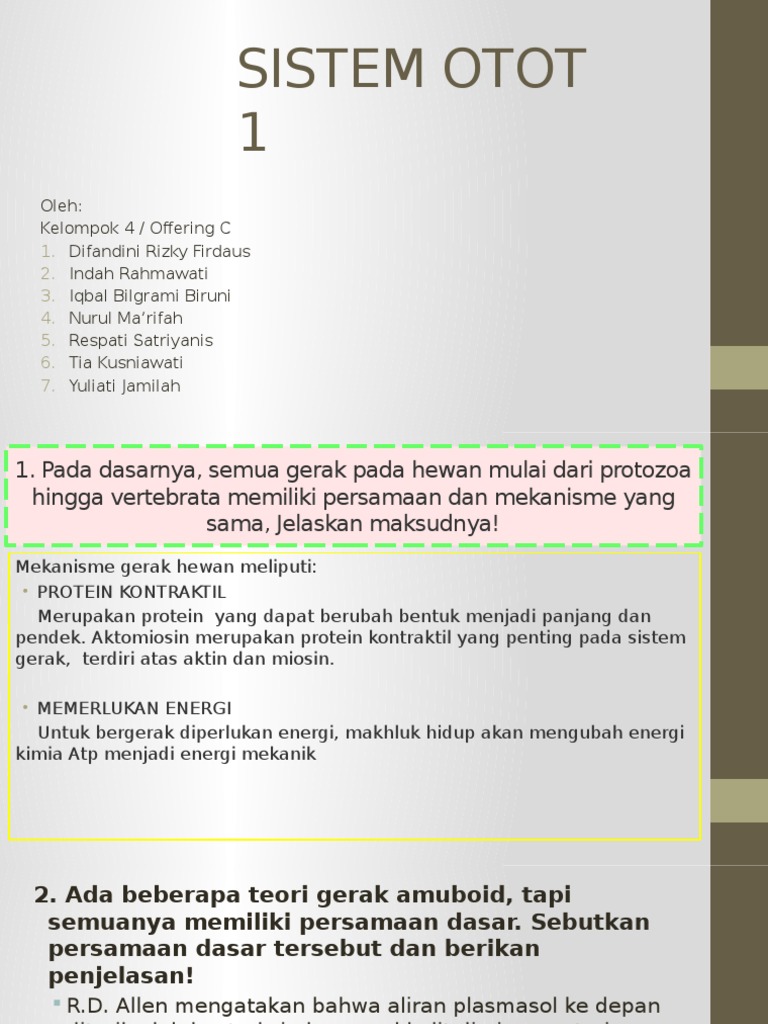LKM Sistem Otot 1 | PDF | Filsafat